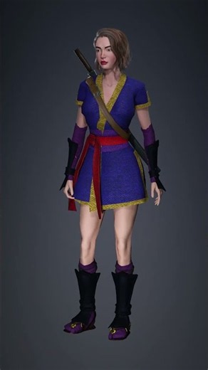 2026 Reallusion 3D Character Contest - Kunoichi