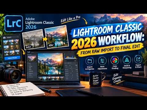 Lightroom Classic 2026 Workflow: From RAW Import to Final Edit