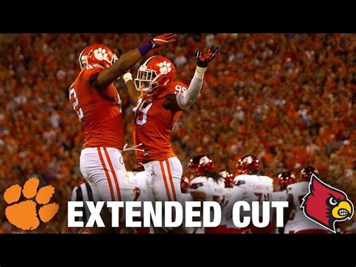 Louisville vs. Clemson Extended Football Highlights (2016)