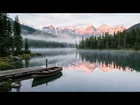 Mountain Lake at Dawn - Grieg & Morning Strings - 1 Hour