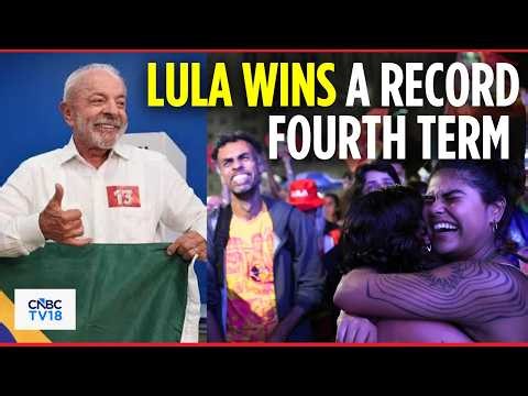 WATCH: Lula Wins Historic Fourth Term in Brazil, Supporters Celebrate | Brasil Election 2026 | N18G