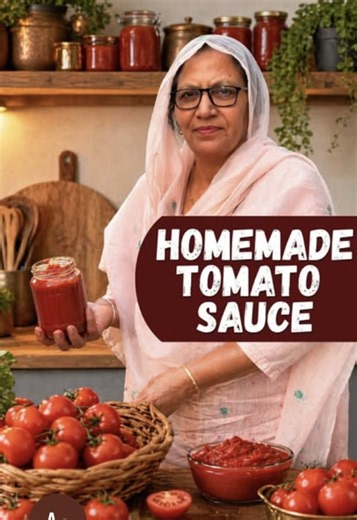 Homegrown & Homemade Tomato Sauce