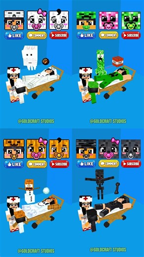 Only Smart Kids Can Guess the RIGHT Baby! 👶🧠 Creeper, Ghast & More! 😱 #shorts