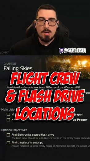 Velion on Instagram: "Falling skies item locations. #gaming #escapefromtarkov #eft"