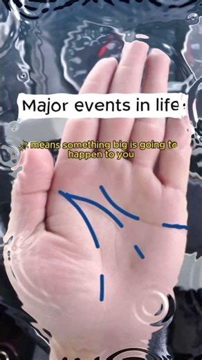 Major events in life #palmistry