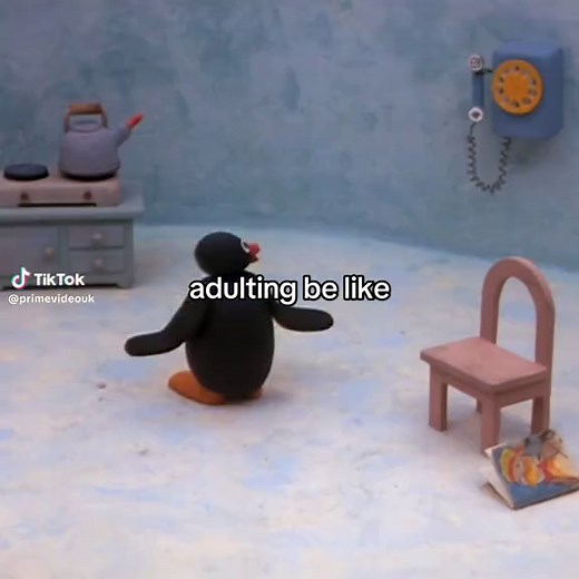 like wdym i can't ask my mum to ring the doctor for me?? #pingu #primevideo #nostalgia #pingumeme