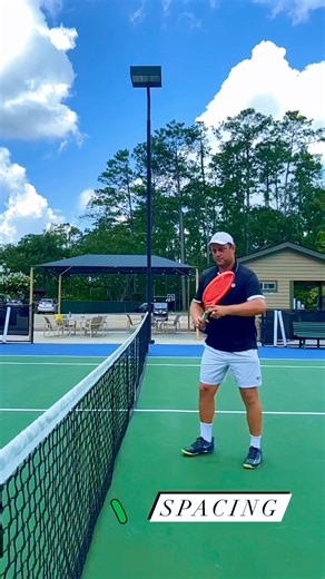 Make sure you keep the arms outside and in front to have proper spacing on the ground strokes the net is a great tool to help Davor #tennis #tenis #tennishaus #forehand #instagram #insta #viral#instatennis #instafamous | Tennis.Haus