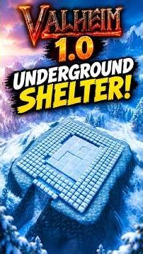 Underground Shelter in the Deep North! | This Is Brand New! You've Got to Check This Out! | Valheim