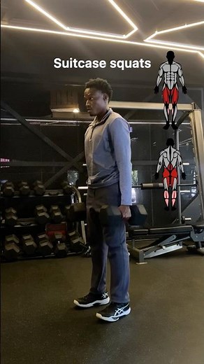 Suitcase Squats Guide and Tips | Dumbbell Leg Workout