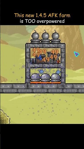 This AFK Farm is BROKEN in Terraria 1.4.5