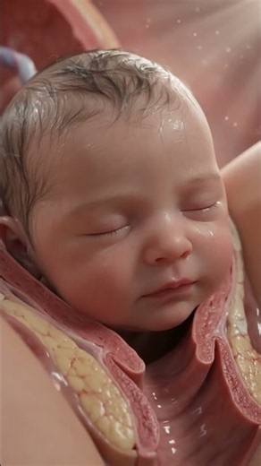 The Final Moments Before Birth in 3D | Baby Crowning Explained