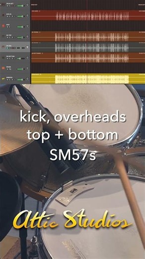 condenser mic on snare?!