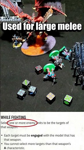 Split melee attacks! Weird Warhammer 40k 11th Edition rules and how to use them!
