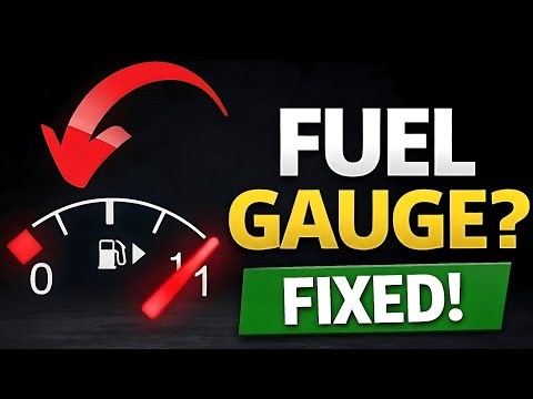 How to Fix & Reset Inaccurate Fuel Gauge | Gas Gauge Not Working or Reading Wrong