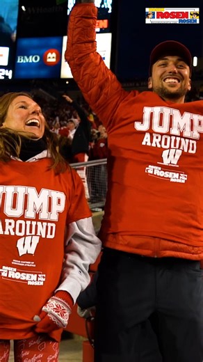 Do you want to be a part of the greatest tradition in college sports? Get in the game and Jump Around with the Badgers, thanks to the Rosen Automotive Group! Enter for a chance to win 2 tickets to a Wisconsin Football home game 2 field passes for a VIP experience where you'll be on the field for Jump Around! For more information and to enter for your chance to win, click the link here: https://uwbadgers.com/sports/2024/4/29/jumparound | Wisconsin Badgers