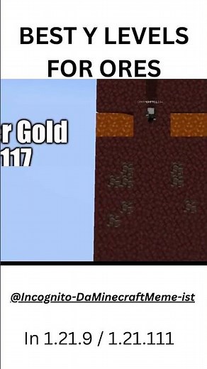 Best Y level for NETHER ORES | Minecraft | Java 26.1 | Bedrock 26.1