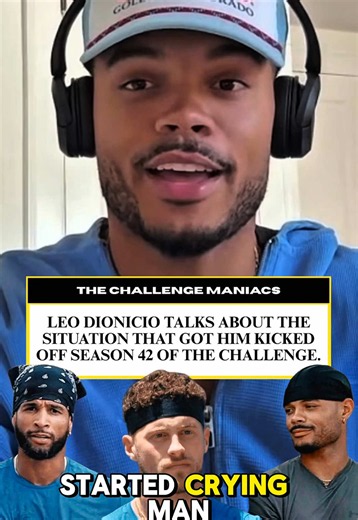 Leo Dionicio talks about the situation that got him kicked off of season 42 of The Challenge with Josh Goldstein & Nelson Thomas. Thoughts?? 🤔👇 #thechallenge #thechallenge42 #realitytv #thechallengemtv #thechallengeallstars
