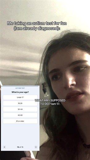 I didn’t mean start a war with this video. I know it’s not that serious for others but I was so confused and didn’t want to put anything wrong. And it’s kinda funny that it’s so weirdly worded especially on an autism test, since people with autism have difficulties in understanding things like that. It’s just not specific enough. And for the people acting like „know it alls“ and being freaking disrespectful: scroll. #fy #autism #actuallyautistic #test #autismtest
