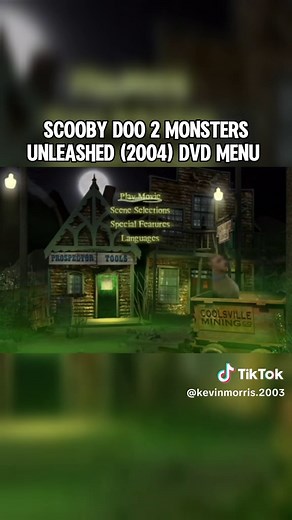 Scooby Doo 2 Monsters Unleashed DVD Menu Features