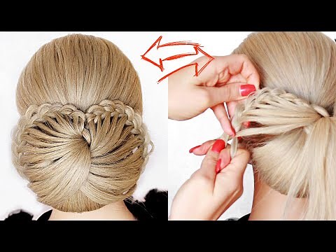 🦋EASY Butterfly Braids Bun 🦋 Super simple & perfect for long, medium & shoulder length hair