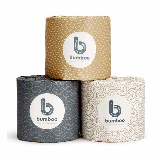 Wrapped Bamboo Toilet Rolls | Bumboo Eco-Friendly Toilet Paper