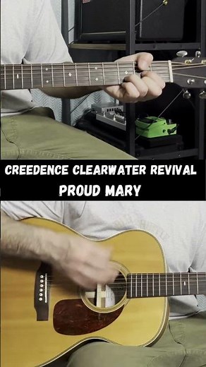 How to Play "Proud Mary" (Keeping the Rhythm: A Challenge) #creedenceclearwaterrevival