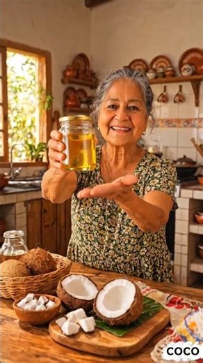 Aceite de COCO NATURAL HECHO en casa ( metodo facil)