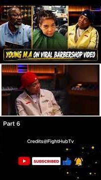 Young M.A Reacts To Viral Barbershop Video I CLUB SHAY SHAY