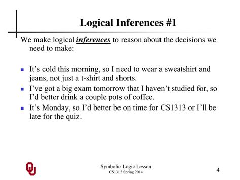 Ppt Symbolic Logic Outline Powerpoint Presentation Free Download