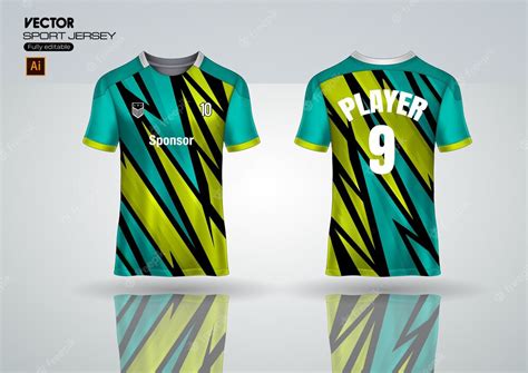 Premium Vector Free Vector Soccer Jersey Template Sport T Shirt Design