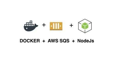 nodejs consumer for aws sqs using docker