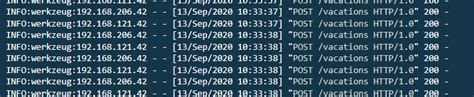python send array using post method in flask stack