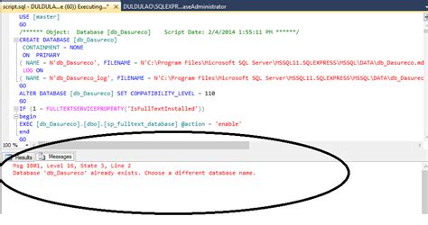 ssms how to import script sql extension database into