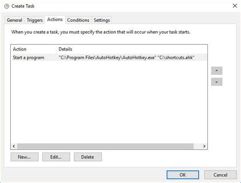 how to schedule autohotkey to startup with windows