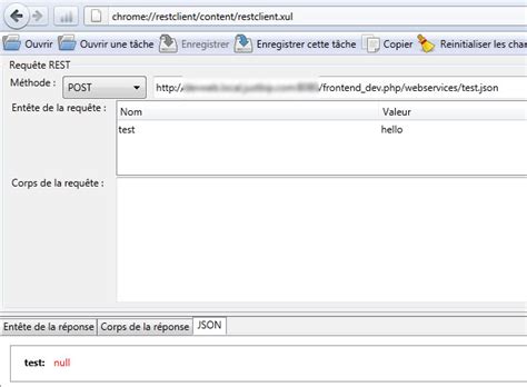 php getting null post parameters in a restful webservice