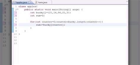how to sum the elements of an array for java programming
