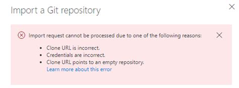 git clone a repository from a vsts account to a different tfs account