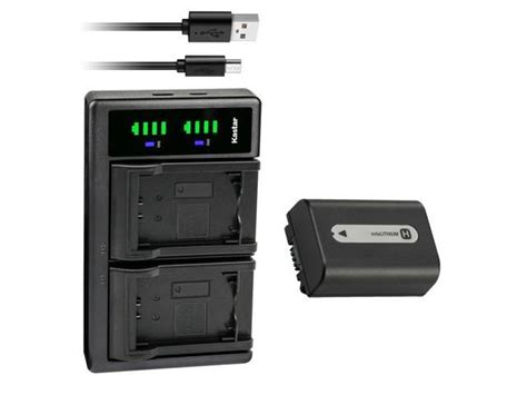 Kastar 1 Pack Np Fh50 Battery And Ltd2 Usb Charger Replacement For Sony