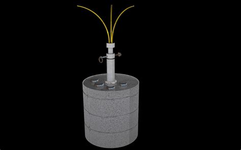 free world war bouncing betty 3d model