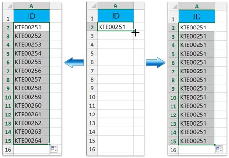 how to prevent number increment when using autofill by