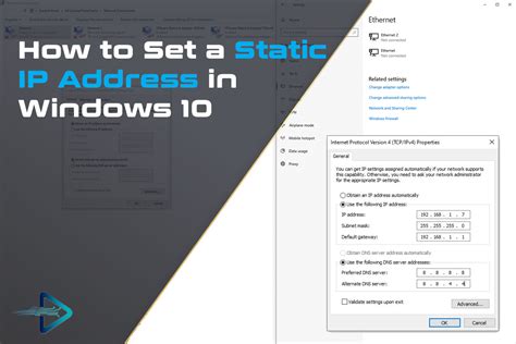 How To Set A Static Ip Address In Windows Tech Dhee