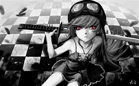 Fondos De Pantalla Monocromo Serie Monogatari Anime Chicas Anime