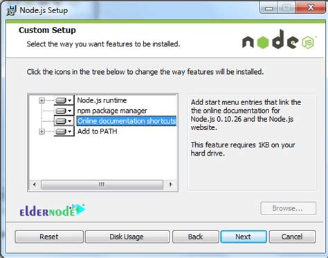 how to install react js on windows eldernode