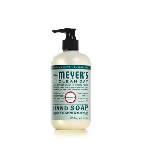Mrs Meyers Clean Day Liquid Hand Soap Birchwood Scent 12 5 Ounce