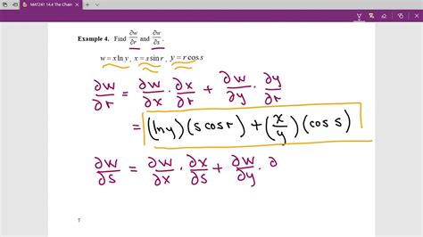 14 4 chain rule two independent variables youtube