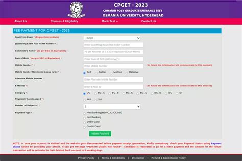 Cpget Application Form 2024 Correction Window Opens Registration