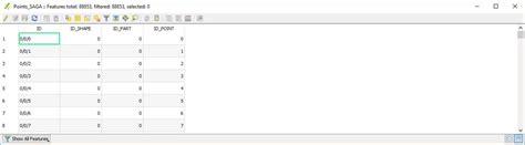 qgis convert a mif format file to a csv point file