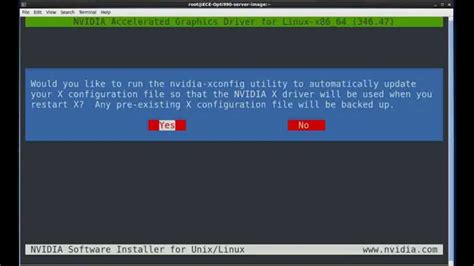 centos 7 nvidia install 2 of 4 create nvidia kernel module driver