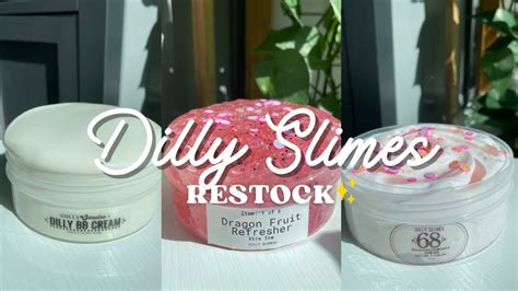 Dilly Slimes 2024 Sdj Sbux Restock ☀️☕️ Youtube