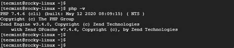 how to install php 7 4 on rocky linux 8